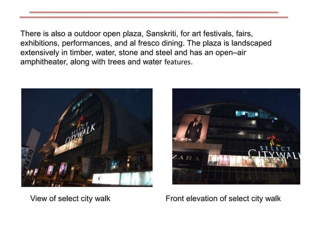 Select city walk mall case study | PPTX | Malls & Shopping Centers ...