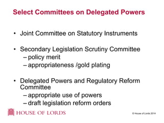 Select committees at westminster ho c & hol | PPTX