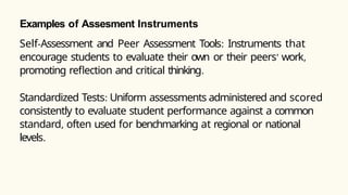 Selected Assessment Tools in Education.pptx