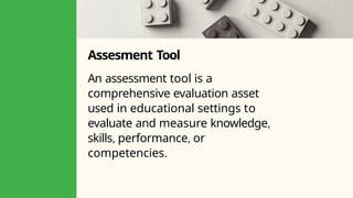 Selected Assessment Tools in Education.pptx