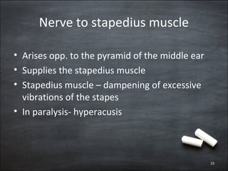 Surgical anatomy of facial nerve | PPT