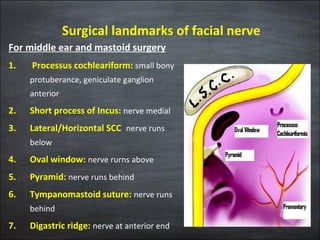 surgical anatomy of facial nerve | PPT
