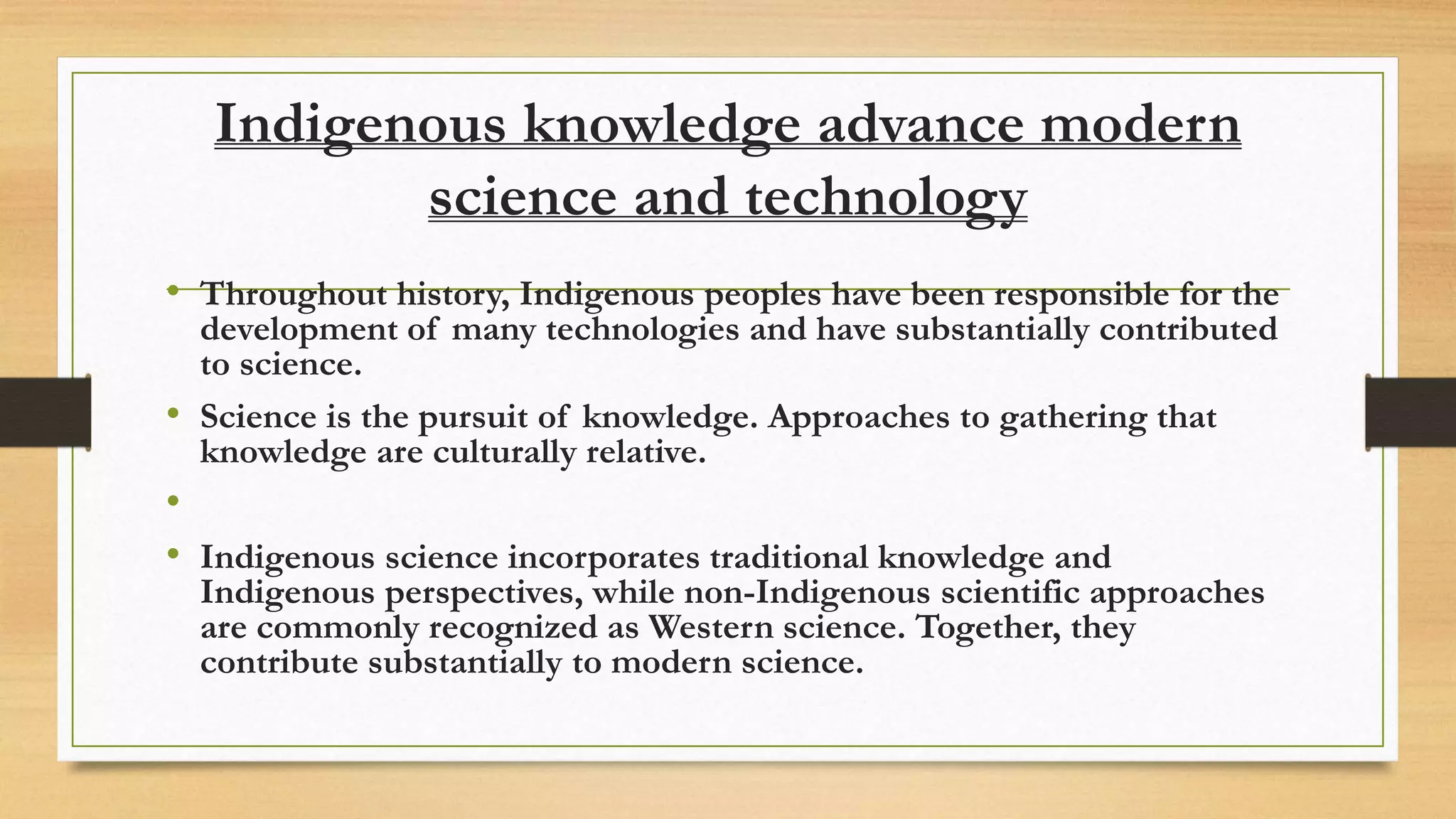 Selected indiginous (antonet ) | PPTX