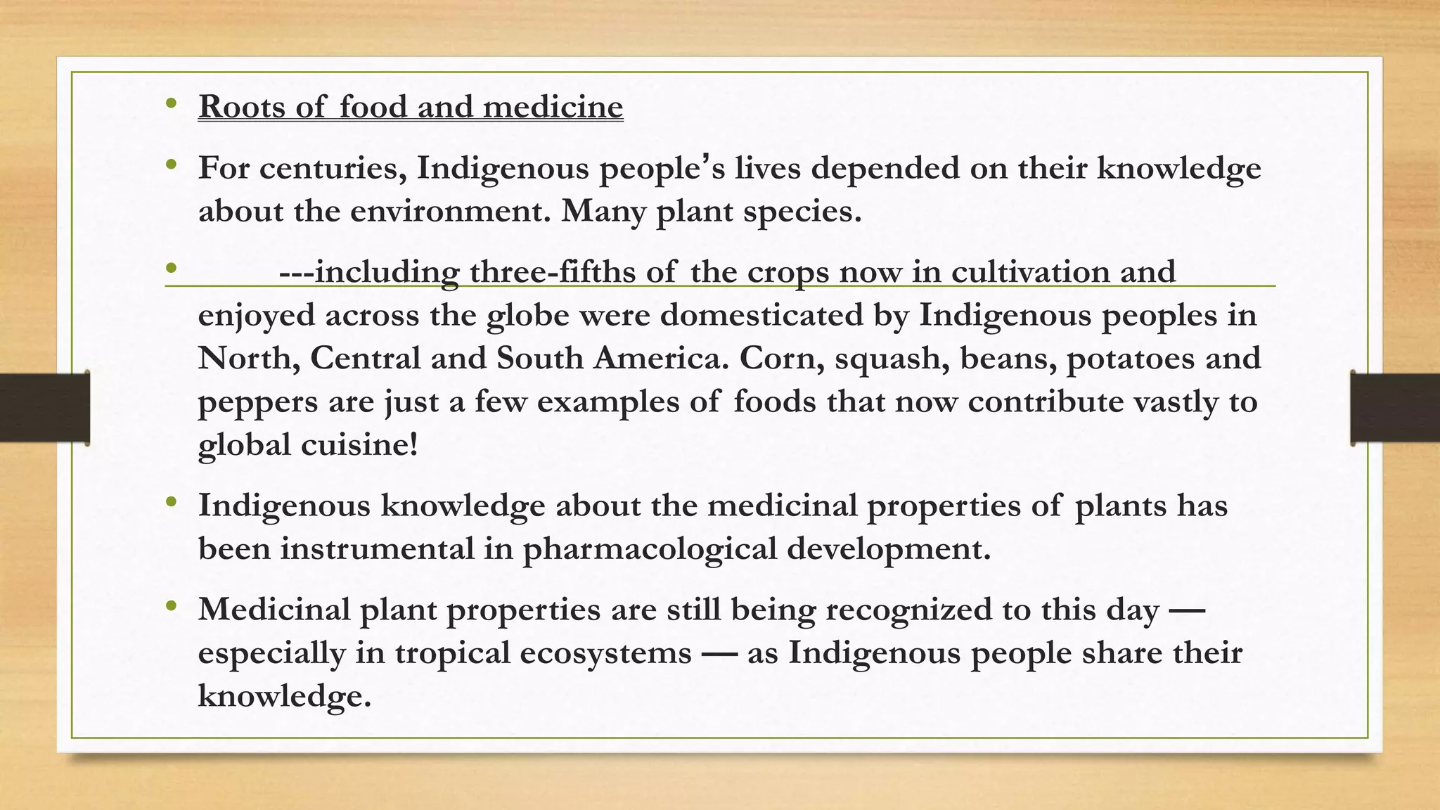 Selected indiginous (antonet ) | PPTX