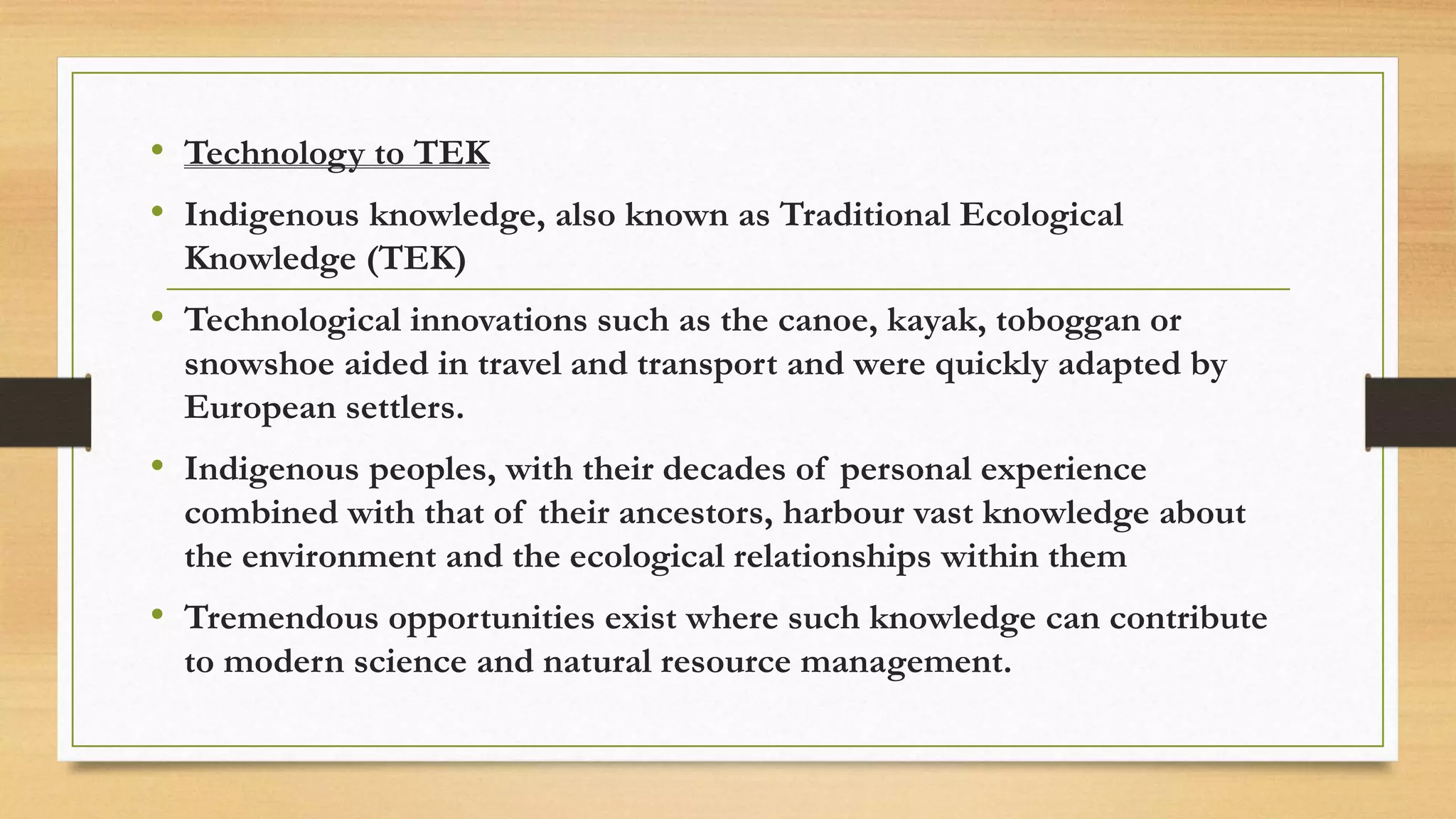 Selected indiginous (antonet ) | PPTX