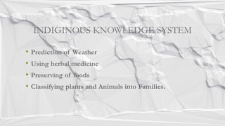 Selected indiginous (antonet ) | PPT