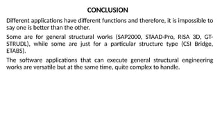 Evaluation of some selected software in civil engineering.pptx