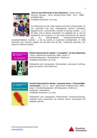 Selectielijst conversatiegroepen | PDF