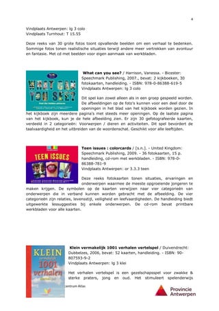 Selectielijst conversatiegroepen | PDF