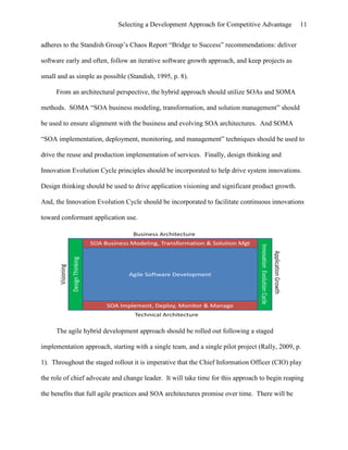 Selecting A Development Approach For Competitive Advantage | PDF | Programming Languages | Computing