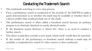 Selecting and evaluating trade mark | PDF