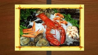 Selecting and storing seafood | PPTX