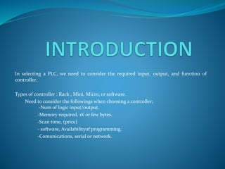 Selecting a PLC | PPT