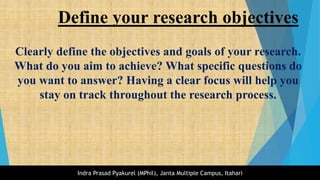 Choosing a Research Topic: A Guide to Finding Your Research Path | PPTX