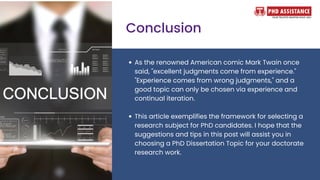 Selecting a Research Topic - Framework for Doctoral Students.pdf