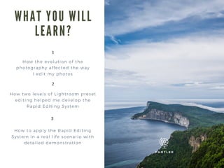 Lightroom Rapid Editing System by Viktor Elizarov | PPT