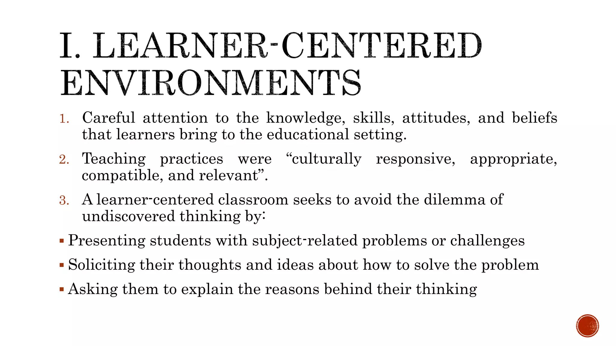 Selecting learning environment | PPT