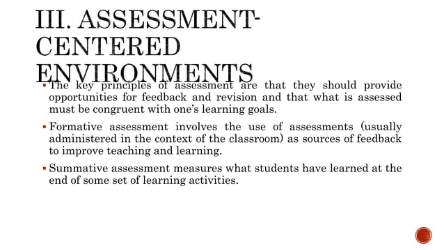 Selecting learning environment | PPT