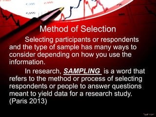 Selecting participants | PPTX