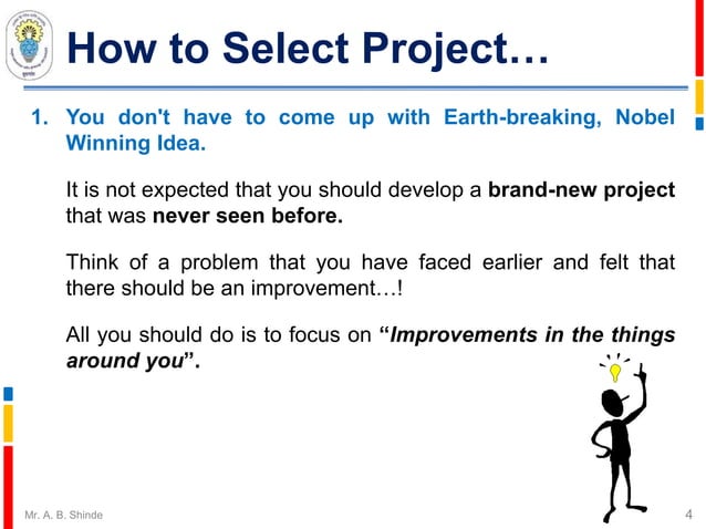 Selecting Engineering Project | PPT
