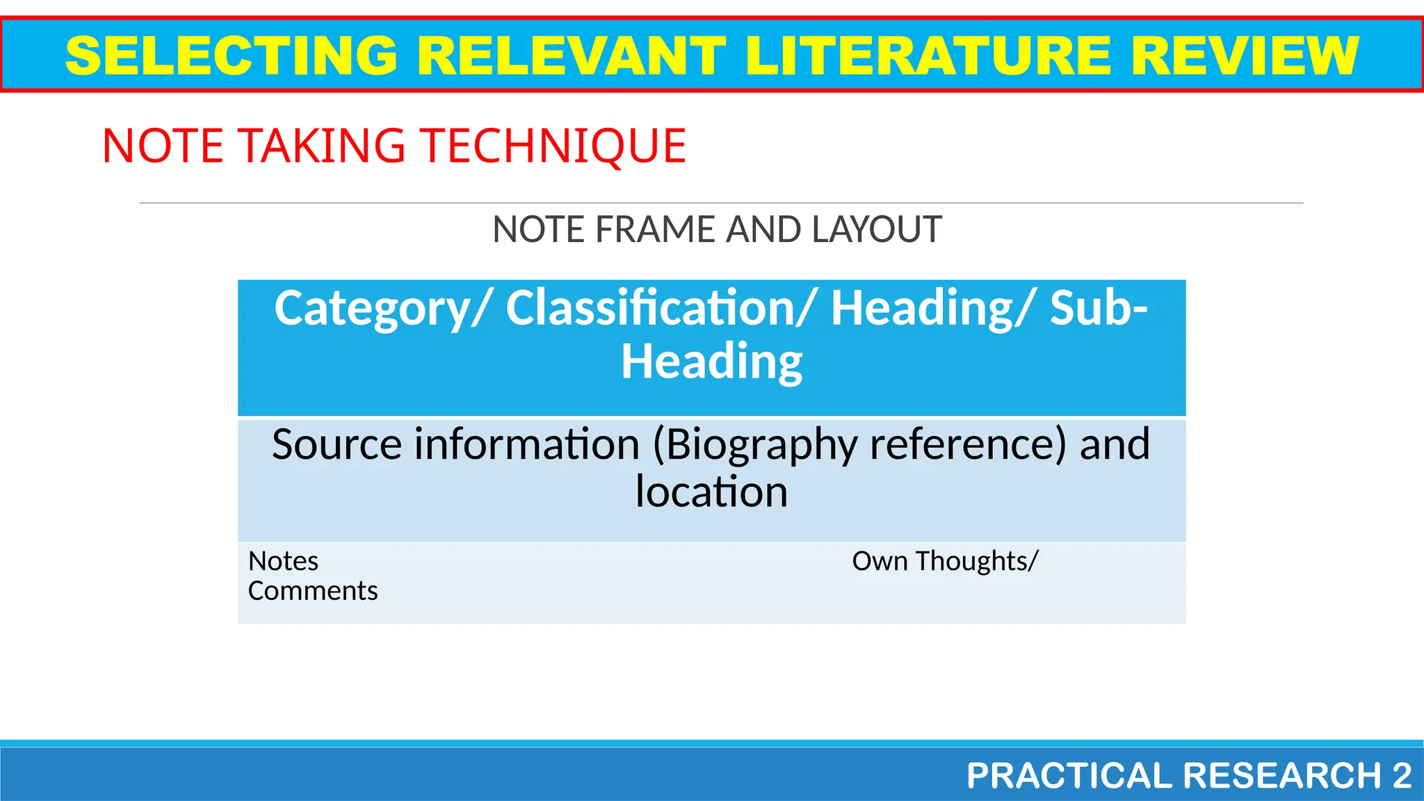 SELECTING RELEVANT LITERATURE REVIEW.pptx