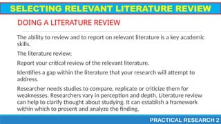 SELECTING RELEVANT LITERATURE REVIEW.pptx