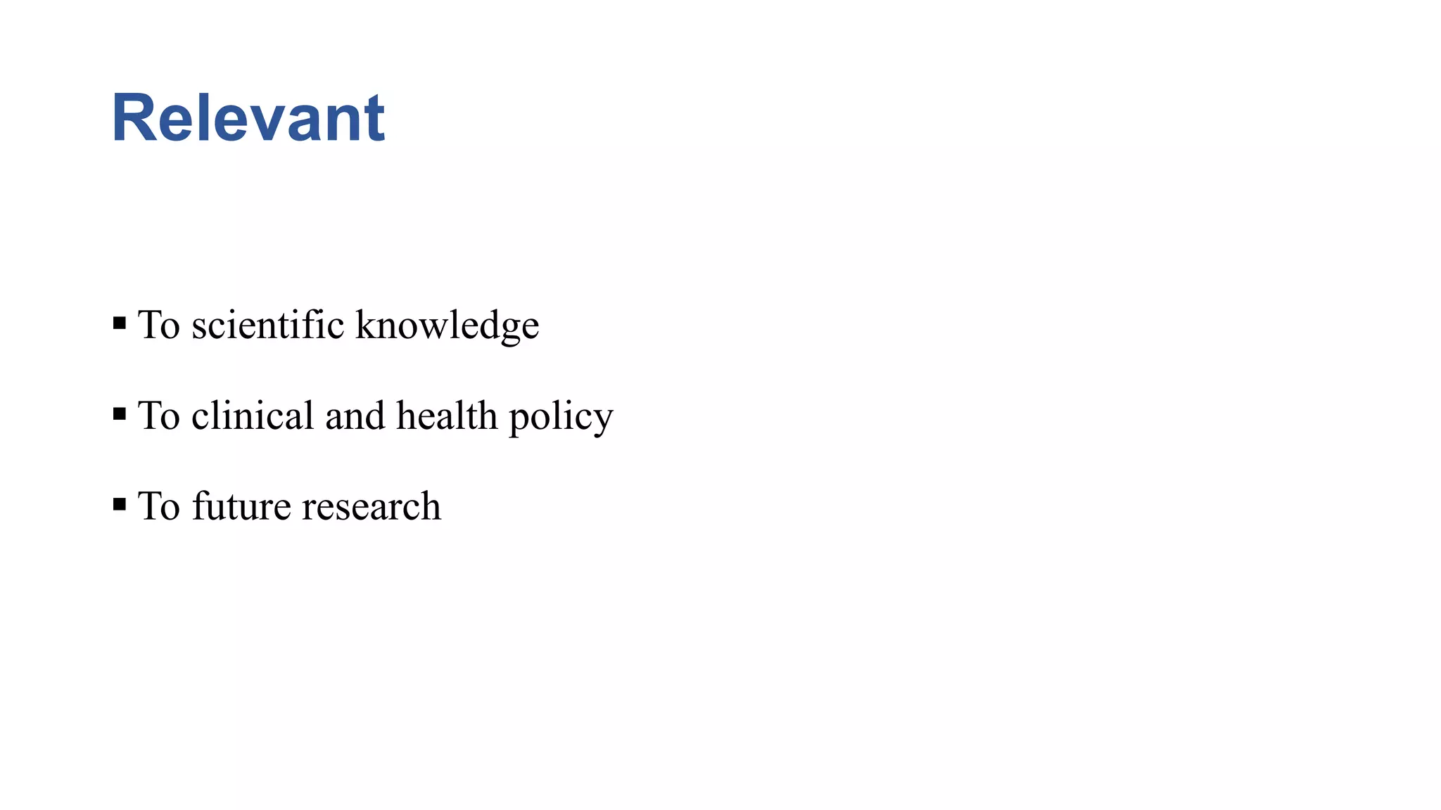 Selecting research topic. Quantitative Research Methods 101 | PPT