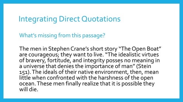 Selecting Source Material | PPT