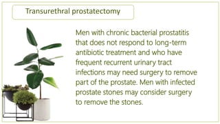 Selecting Surgical Options for Prostatitis: A Right Option? | PPT
