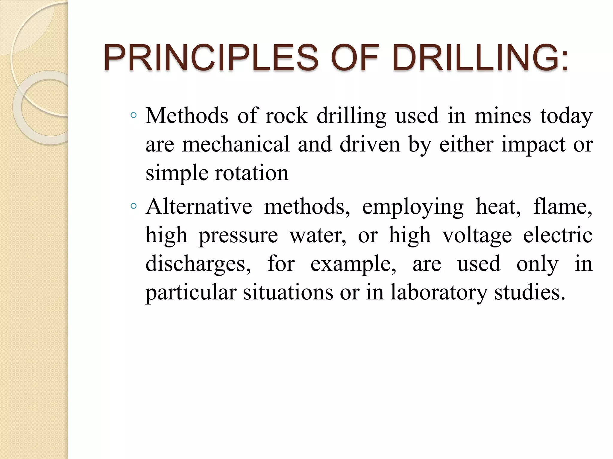 SELECTING THE DRILLING METHOD AND EQUIPMENT ( MD WASIUDDIN).pptx | Musical Instruments | Hobbies ...