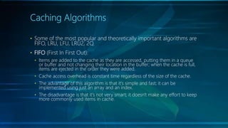 Selecting the right cache framework | PPT