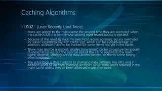 Selecting the right cache framework | PPT