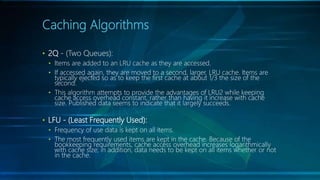 Selecting the right cache framework | PPT