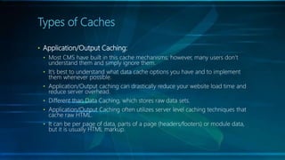 Selecting the right cache framework | PPT