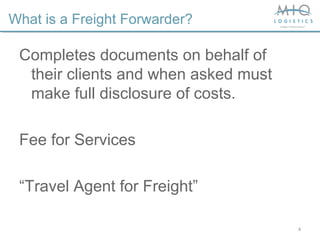 Selecting the right freight forwarder or customhouse broker for your ...