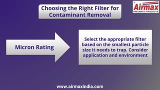 Selecting the Right FRL Unit for Your Needs | PPT