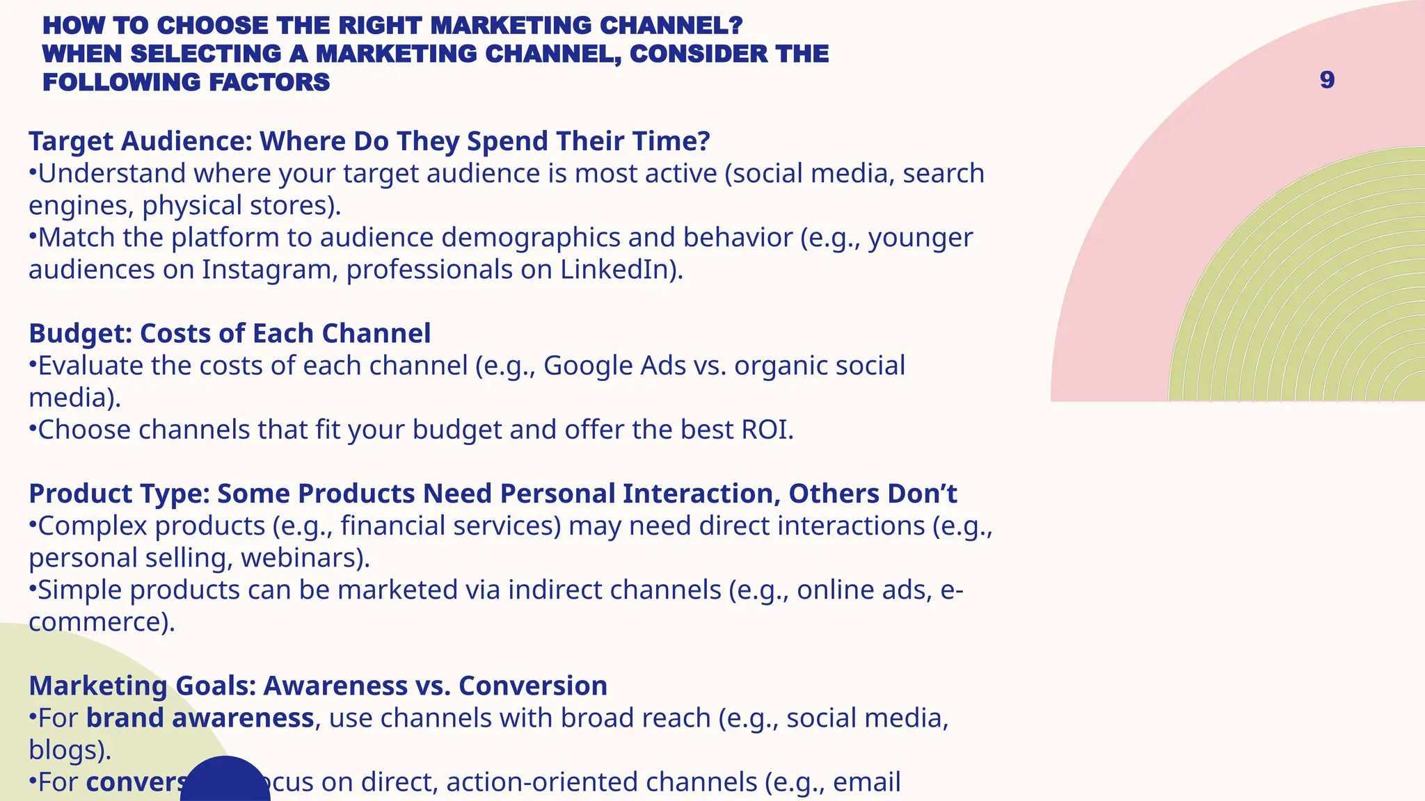Selecting the Right Marketing Channel for Your Products.pptx