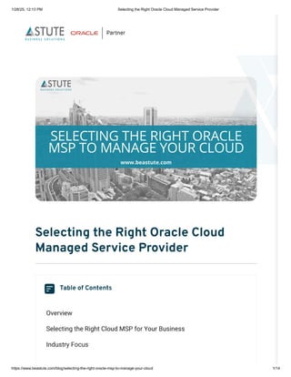 Selecting the Right Oracle MSP to Manage Your Cloud- Key Considerations.pdf