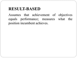 Selecting the right performance appraisal | PPTX