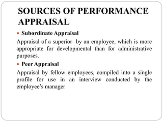 Selecting the right performance appraisal | PPTX