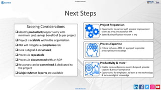 Selecting the right process for robotic process automation (rpa) | PDF