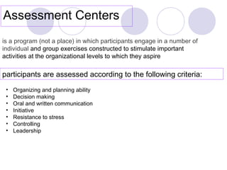 organizing for Selection | PPT
