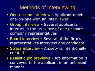 Employee Selection | PPT