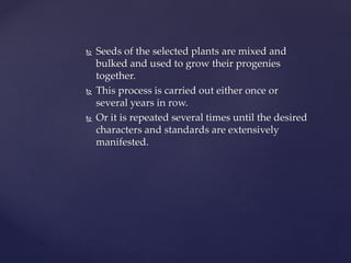 Mass Selection | PPTX