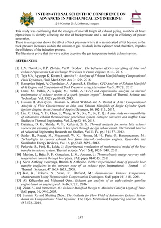 REVIEW ARTICLE: MODELLING AND ANALYSIS OF A GASOLINE ENGINE EXHAUST GAS ...