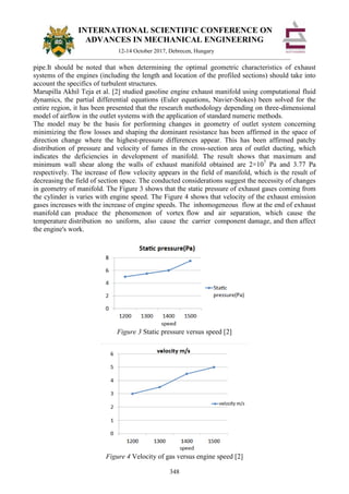 REVIEW ARTICLE: MODELLING AND ANALYSIS OF A GASOLINE ENGINE EXHAUST GAS ...