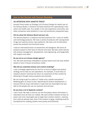 Designing Connected Content (Sample Chapter) | PDF