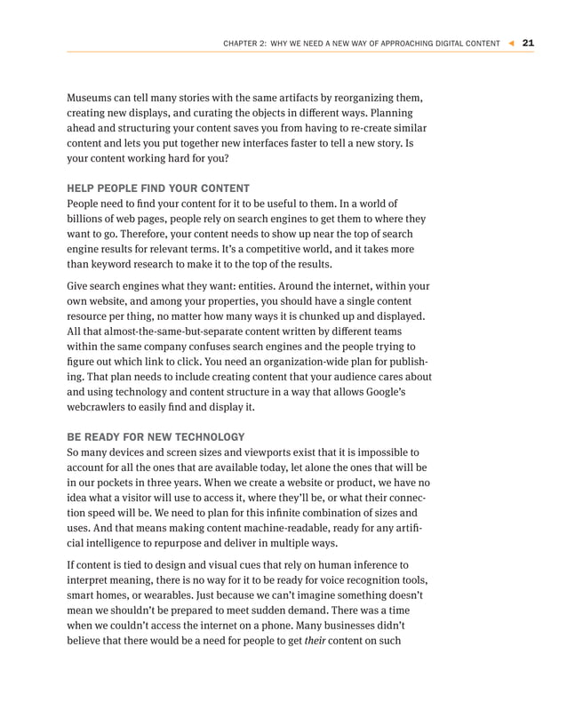 Designing Connected Content (Sample Chapter) | PDF