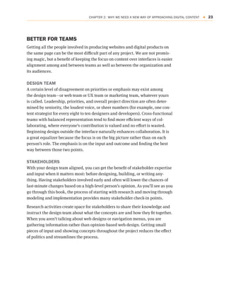 Designing Connected Content (Sample Chapter) | PDF