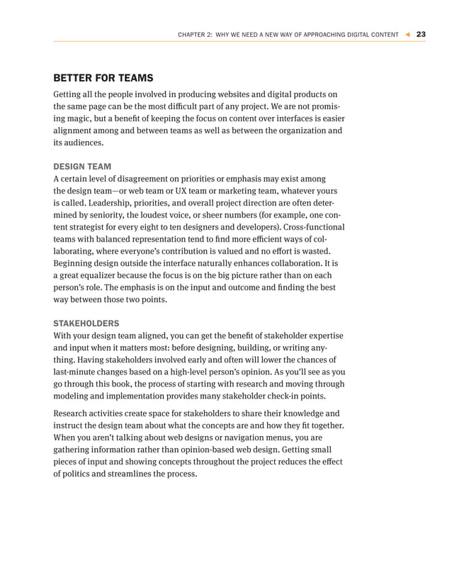 Designing Connected Content (Sample Chapter) | PDF